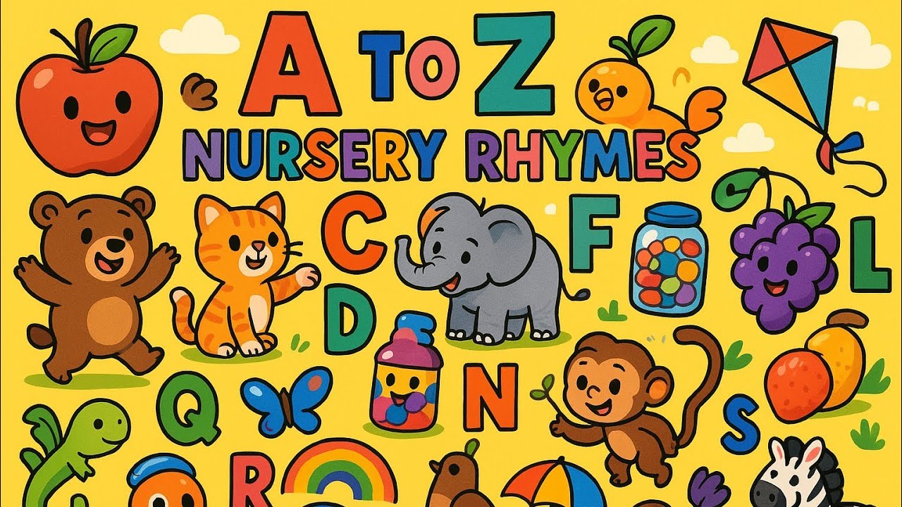 ABC Nursery Rhyme| Learn ABC Nursery Rhymes for Kids!| Nursery Rhymes ...