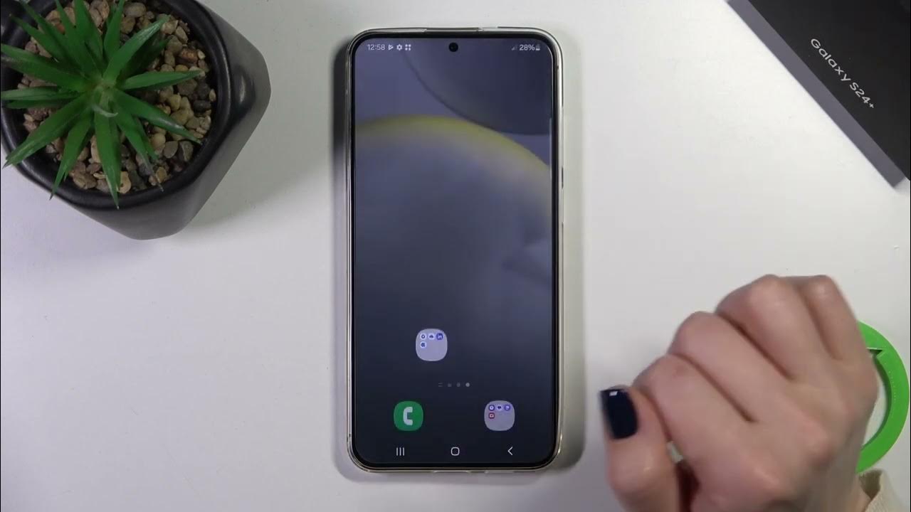 How to Create & Manage Home Screen App Folders on SAMSUNG Galaxy S24 ...