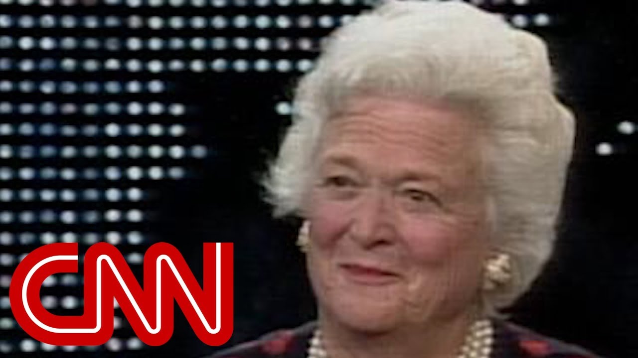 1994: Barbara Bush on her life in White House - YouTube