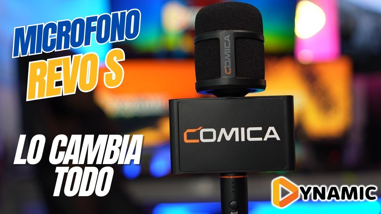 El microfono para Periodistas que lo cambia todo Revo S de Comica en ...
