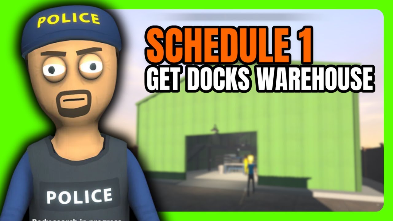 Schedule 1 - How To Get Docks Warehouse (Step By Step) - YouTube