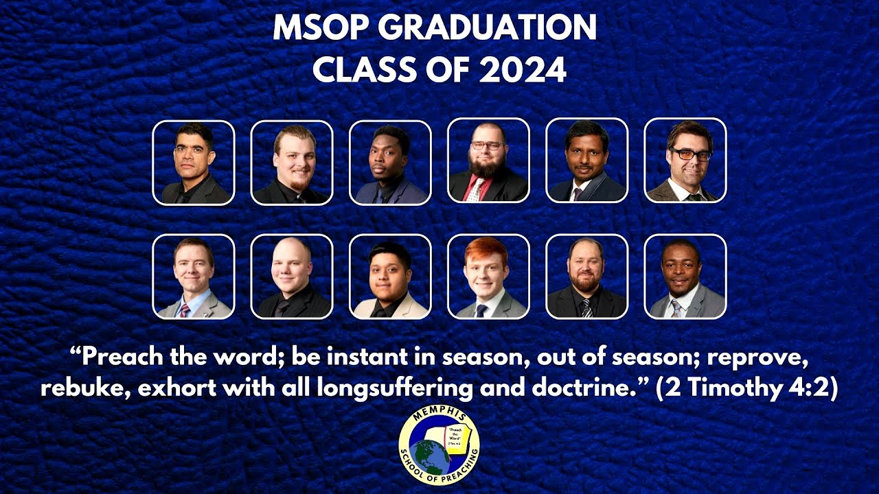 2024 MSOP Graduation - YouTube