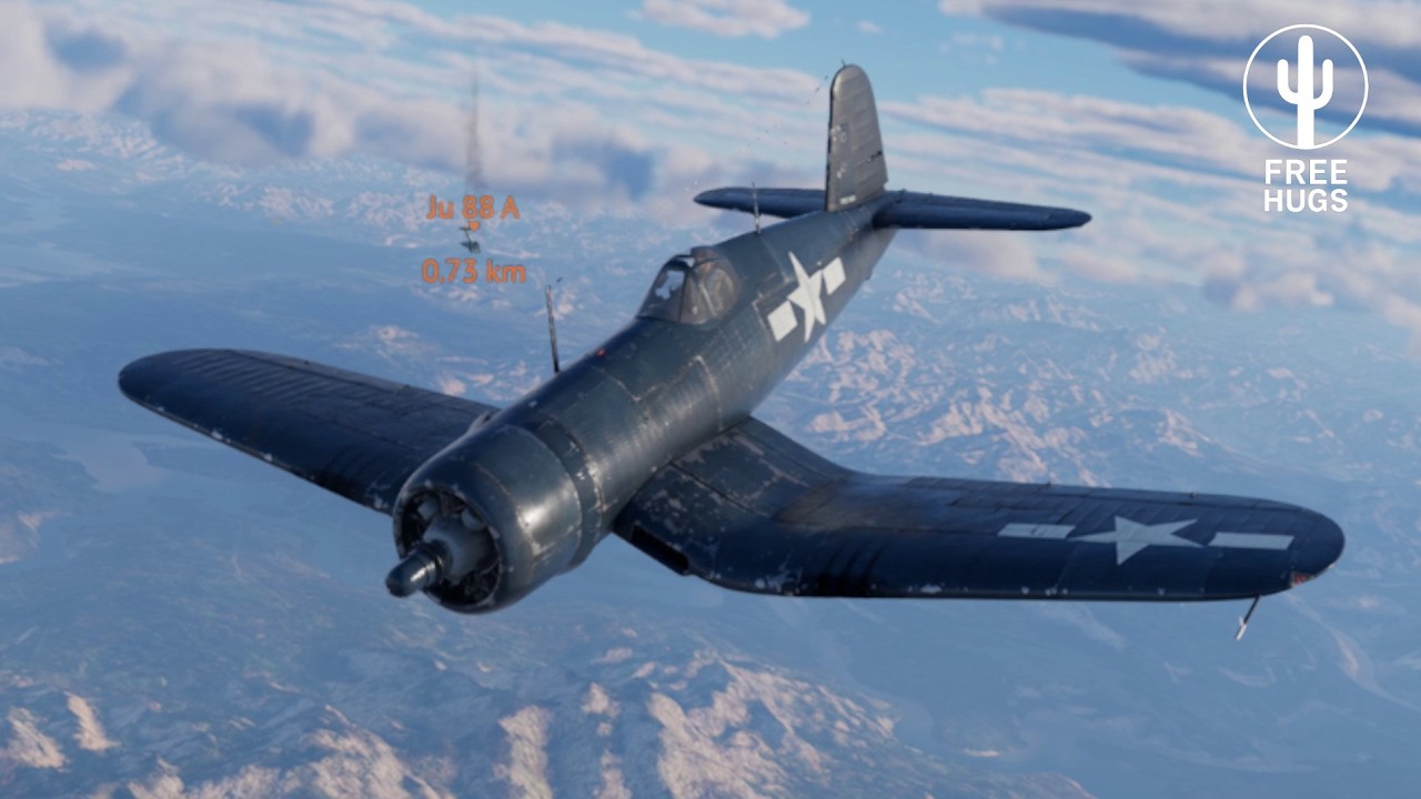 F4U-1A (USMC) Corsair War Thunder Gameplay | no commentary - YouTube