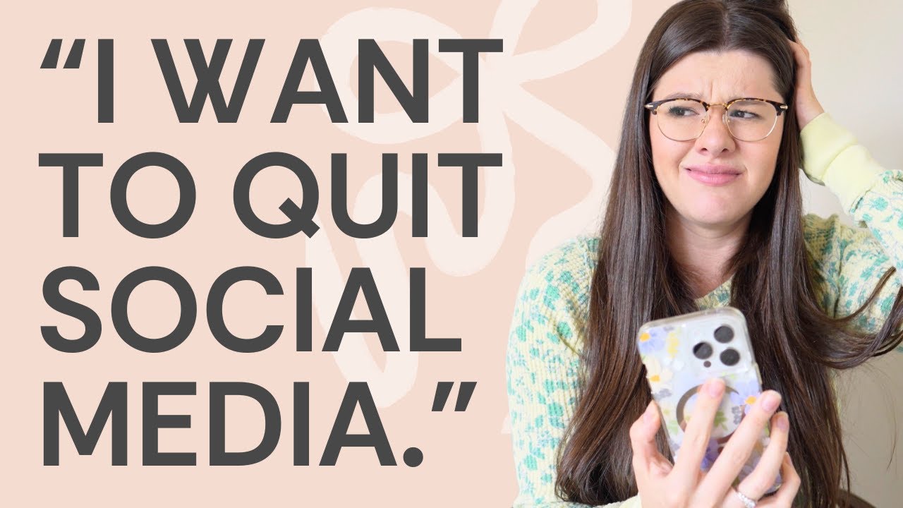 Does Social Media Drain & Overwhelm You? Here's How to Fix That! - YouTube