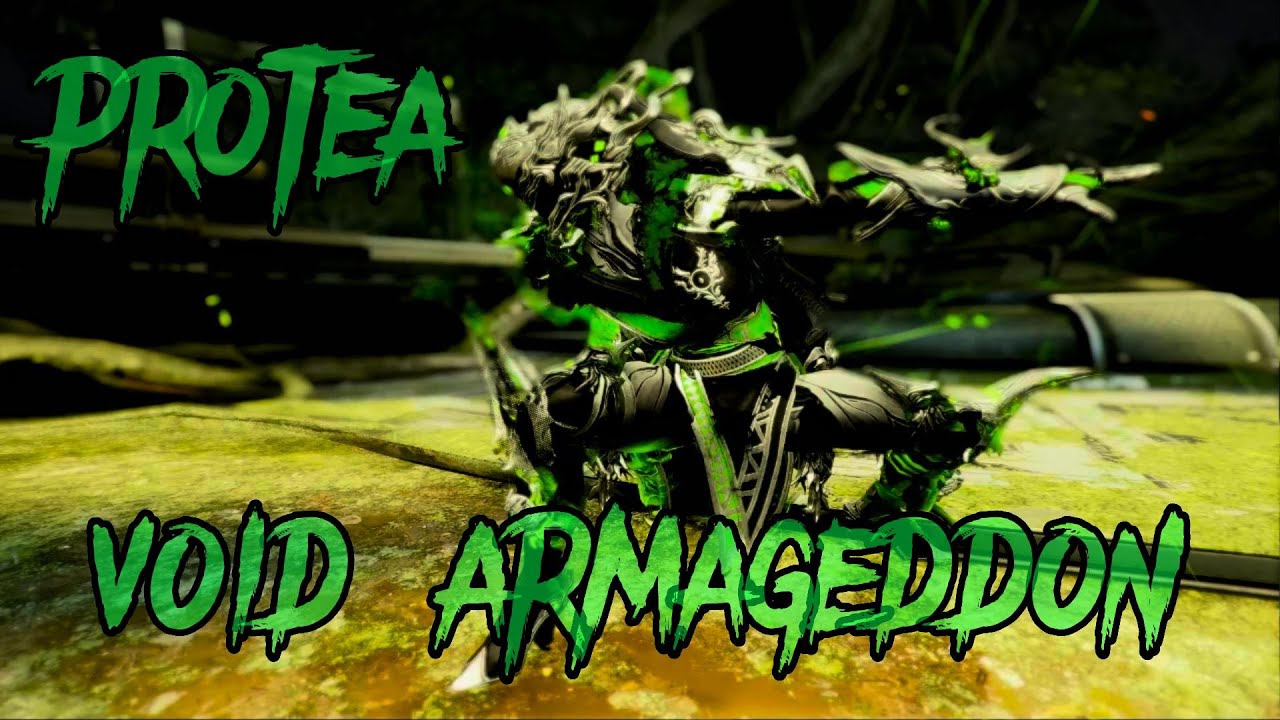 [Warframe] Protea, Void Armageddon Steel Path, Endless Endurance - YouTube
