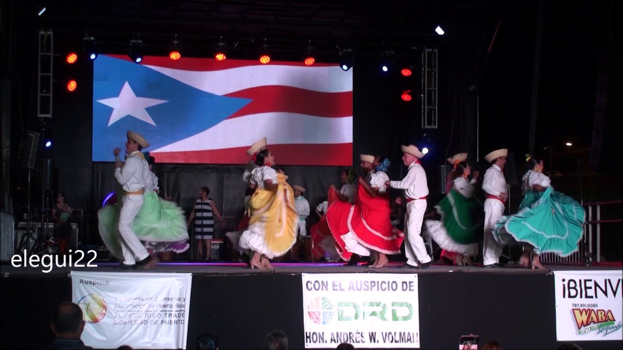 Gíbaro de P.R. en "Puerto Rico's International Folk Fest 2017" - YouTube