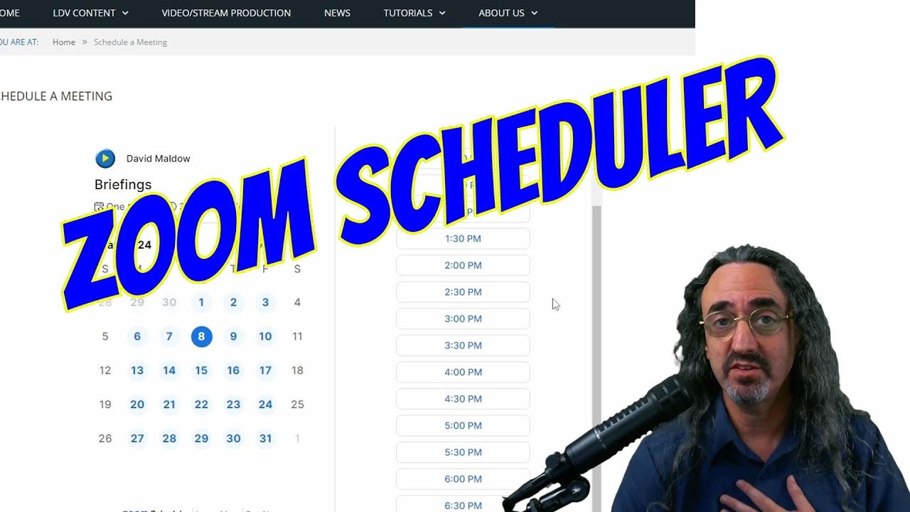 Zoom Scheduler - YouTube