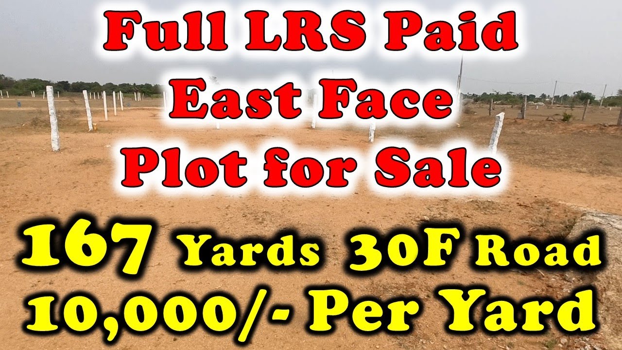(DEAL CLOSED) East Face plot | LRS Paid | 10k Per Yard | Open Plots for ...