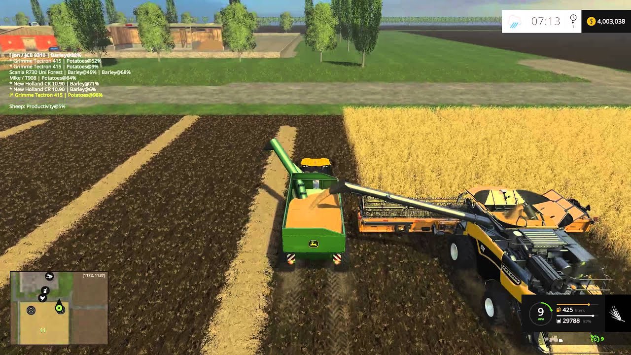 Farming Simulator 15 PC Texas Map Episode 23 - YouTube