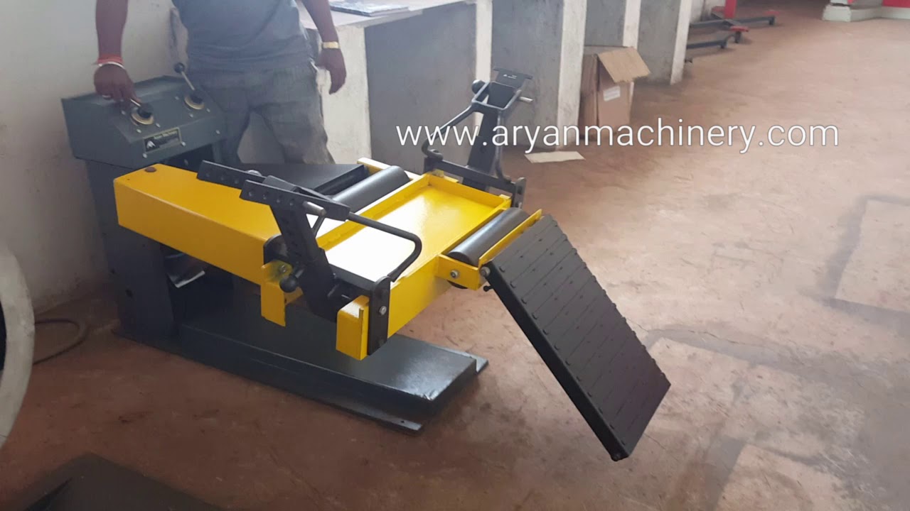 Tyre inspection spreader wwww.aryanmachinery.com - YouTube