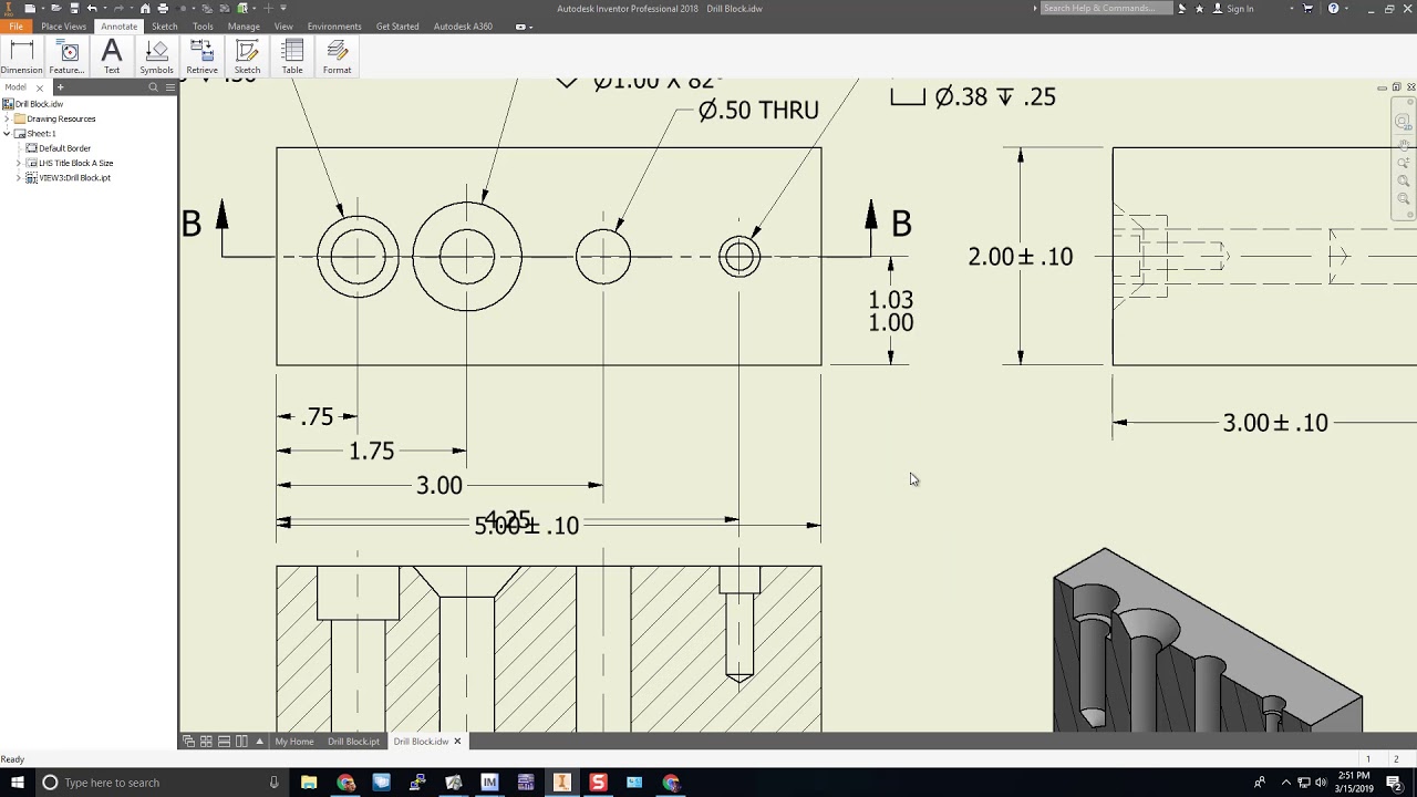 Hole Notes and Tolerances - YouTube