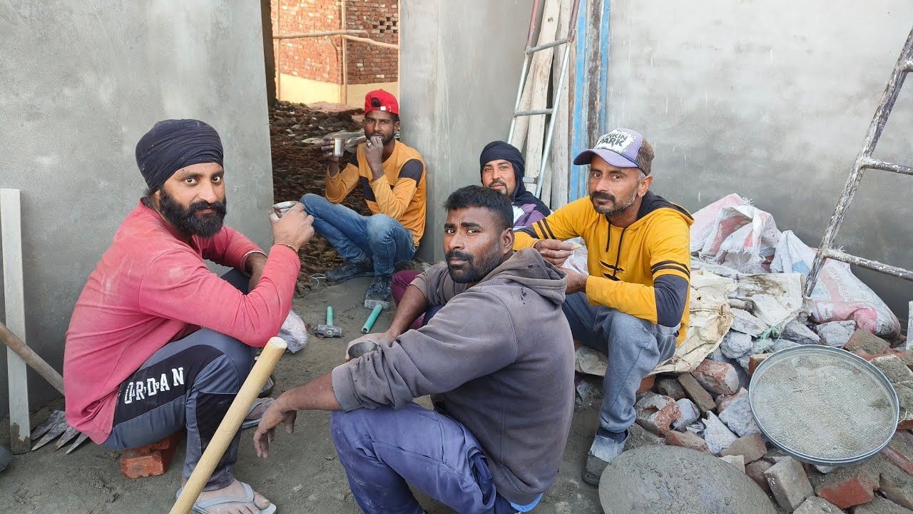 ROOF FLOUR🧱⚒️🔨 MAKING /LEHERIYA FARASH MAKING👷KAMM WALE NEW VIDEO - YouTube