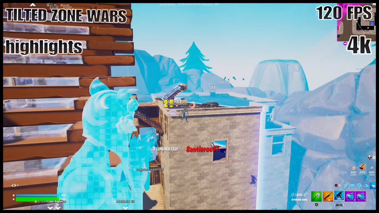 PS5 TILTED ZONE WARS highlights { 4K 120 FPS ] - YouTube