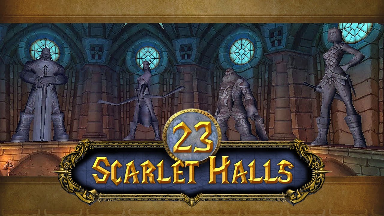 World of Warcraft #23 - Instanz: Scharlachrote Hallen / Scarlet Halls ...