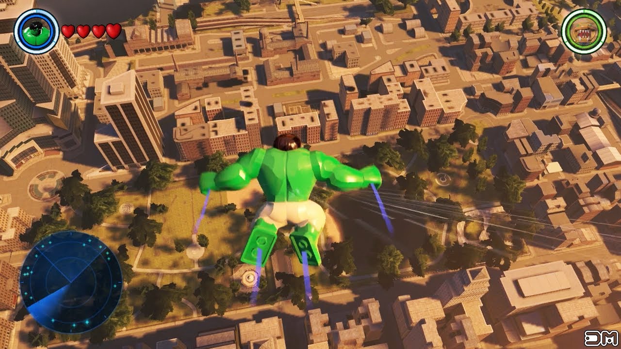 LEGO Marvel's Avengers Hulk Skydiving - YouTube