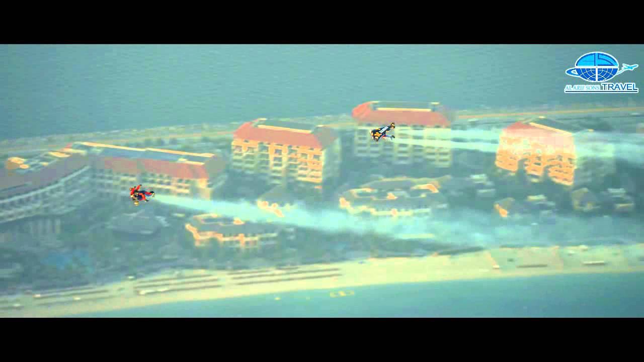 Amazing video of two men flying over Dubai in jetpacks !! Al Arif Sons ...