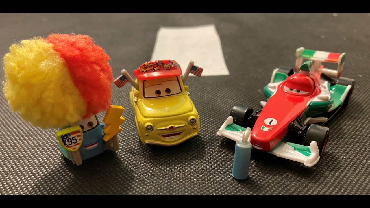 DISNEY PIXAR CARS 2 2014 SUPER CHASES (CIAO FRANCESCO & 95 FANS LUIGI ...