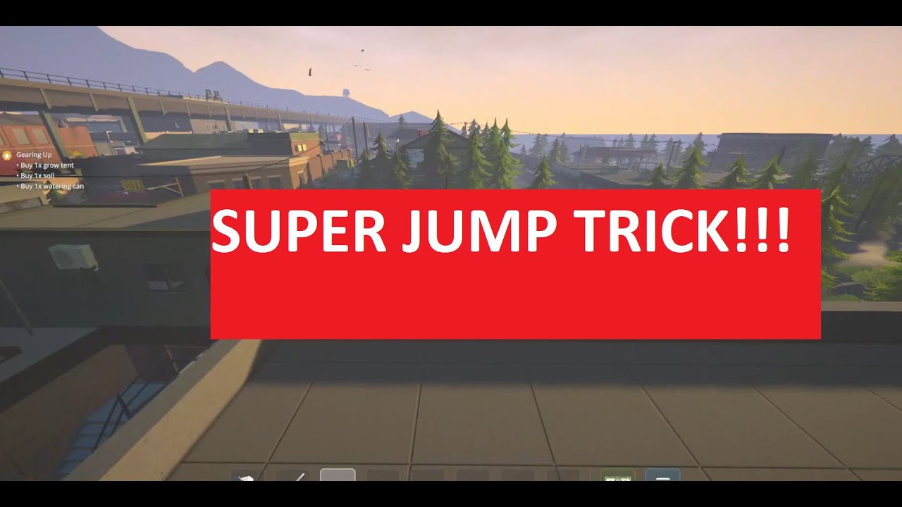 Schedule 1 - Super jump **Trick** found - YouTube