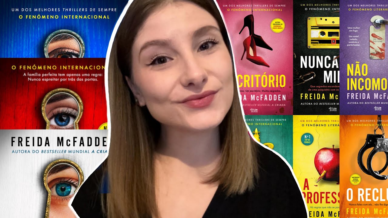 Li TODOS os Livros da Freida McFadden! 😱 OS BONS, OS MAUS E OS PÉSSIMOS ...