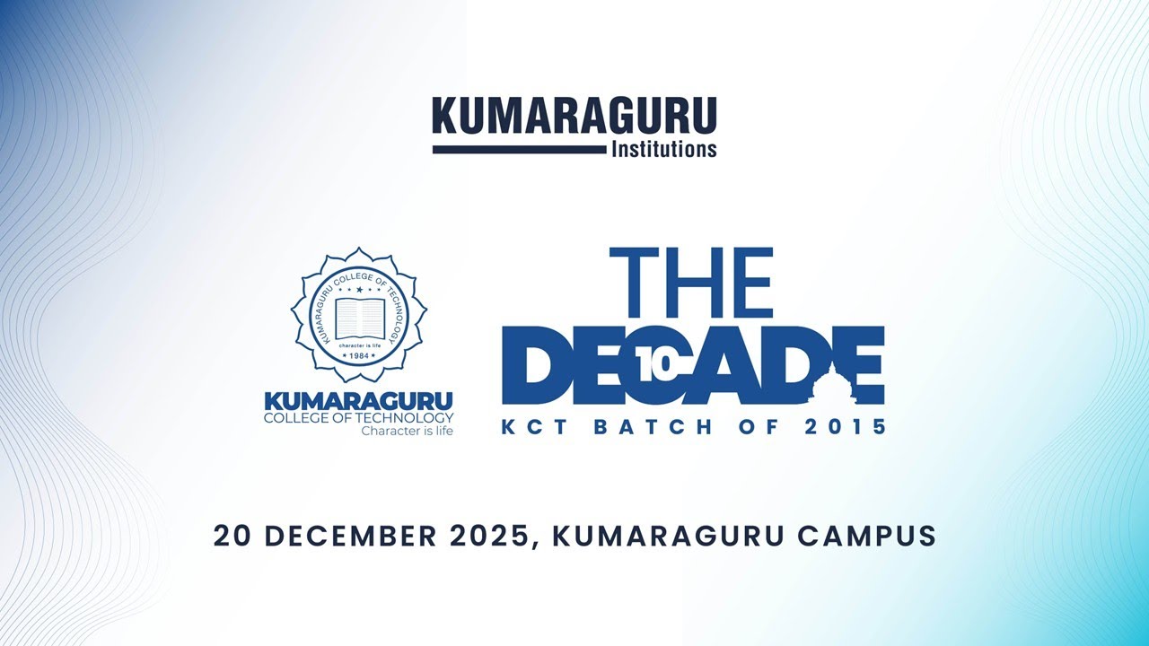 The Decade Celebrations | KCT Batch of 2015 | #KCT - YouTube