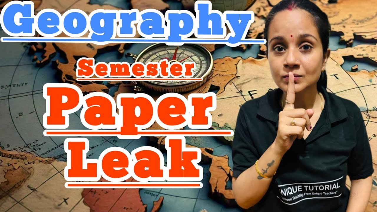 10th|| geography ||semester paper pattern||board paper pattern - YouTube
