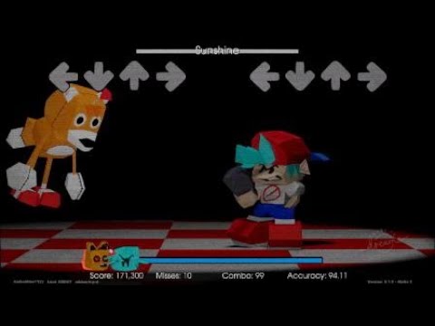 FNF Sunshine PS4/PS5 | By AndroMine1122 | PS4/PS5 Psych Engine Also by ...