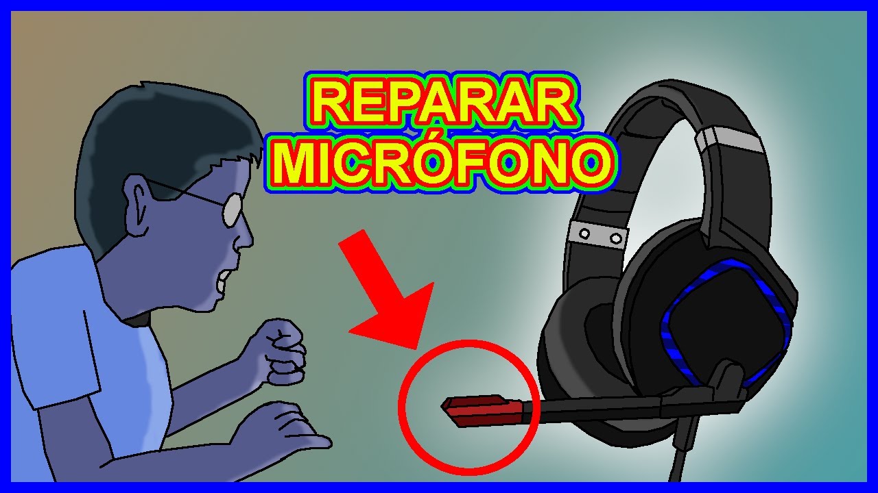 🍉 como arreglar micrófono de cascos gaming 🍉 E0156 - YouTube