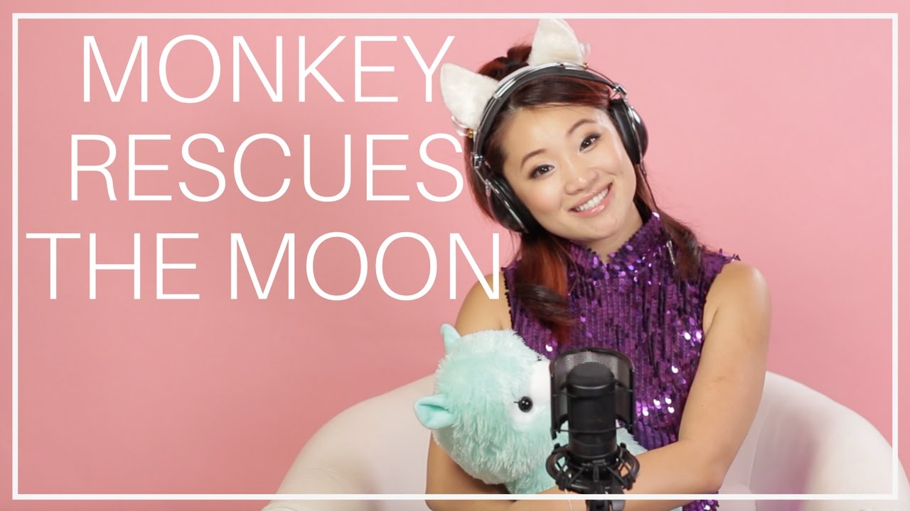 EASY CHINESE IDIOMS: Monkey Rescues The Moon | 猴子救月 🐒 - YouTube
