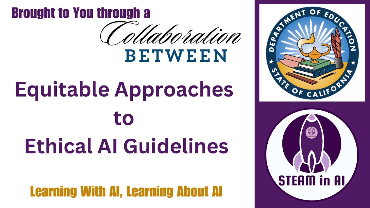 Equitable Approaches to Ethical AI Guidelines (CDE) - YouTube