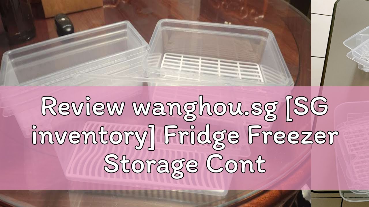 Review wanghou.sg [SG inventory] Fridge Freezer Storage Containers / Fridge Storage Organizer ...