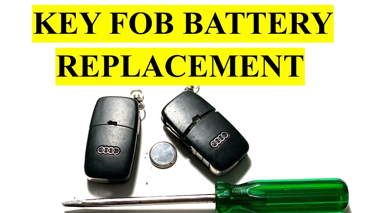 Audi A4 Key Fob, Remote Battery Replacement Simple and Easy - 1997-2005 ...