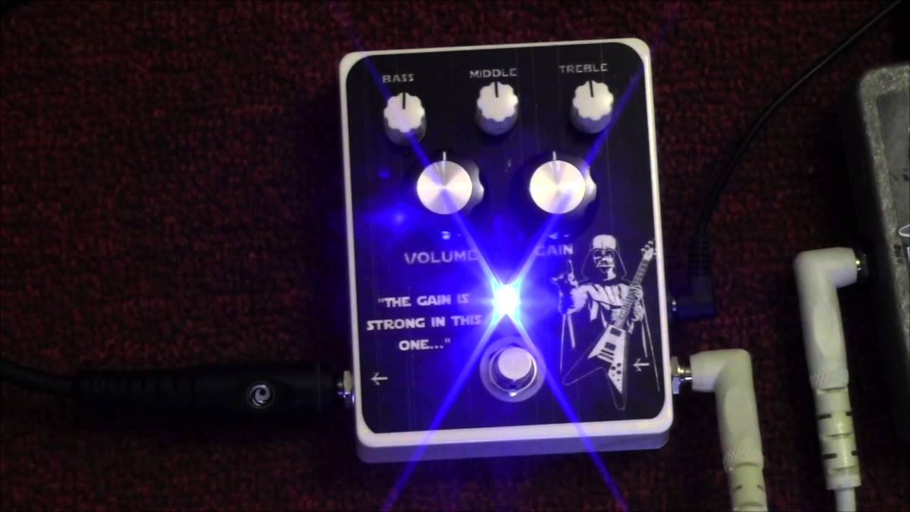 Pedal Demo - Krank Distortus Maximus Clone - YouTube