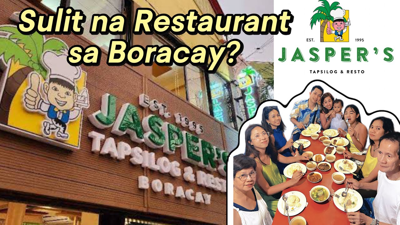 Boracay 10: Dinner at Jasper Restaurant - YouTube