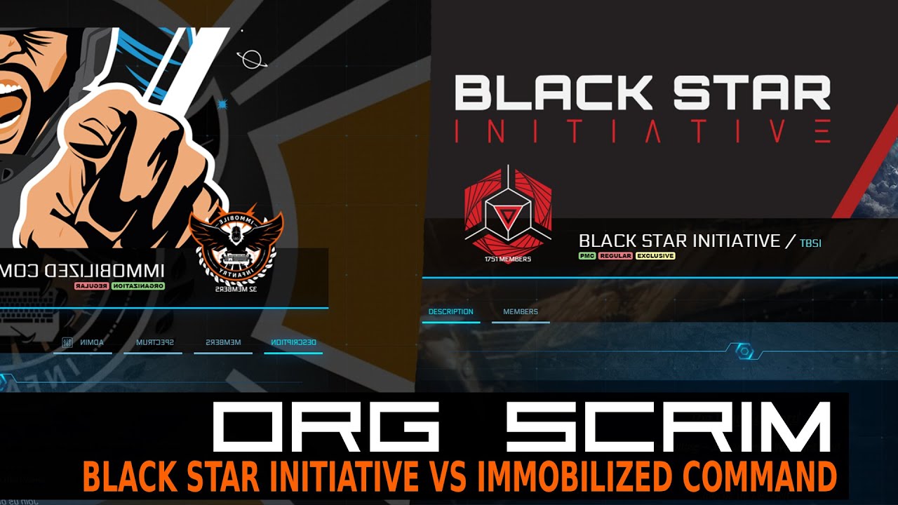 Org Scrim - DTOX rag-tag Militia vs Black Star Initiative - YouTube