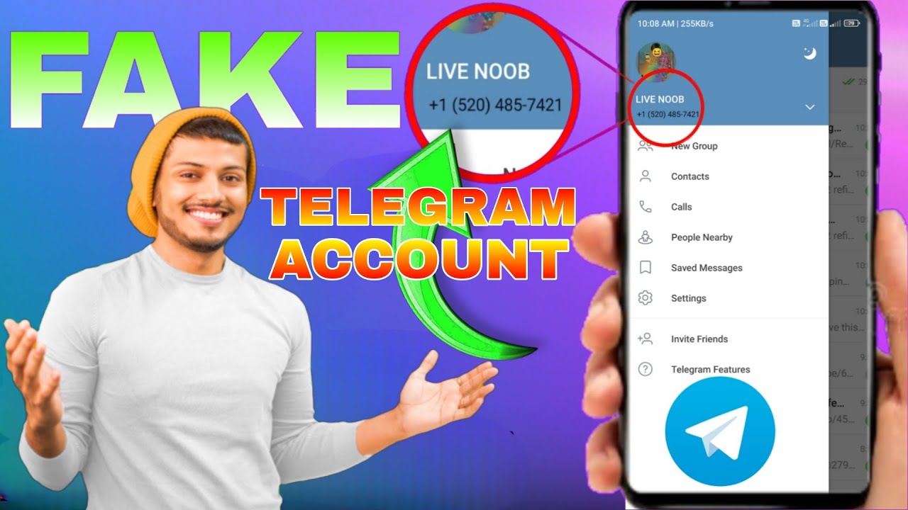 How to create unlimited telegram account | telegram fake account kaise ...