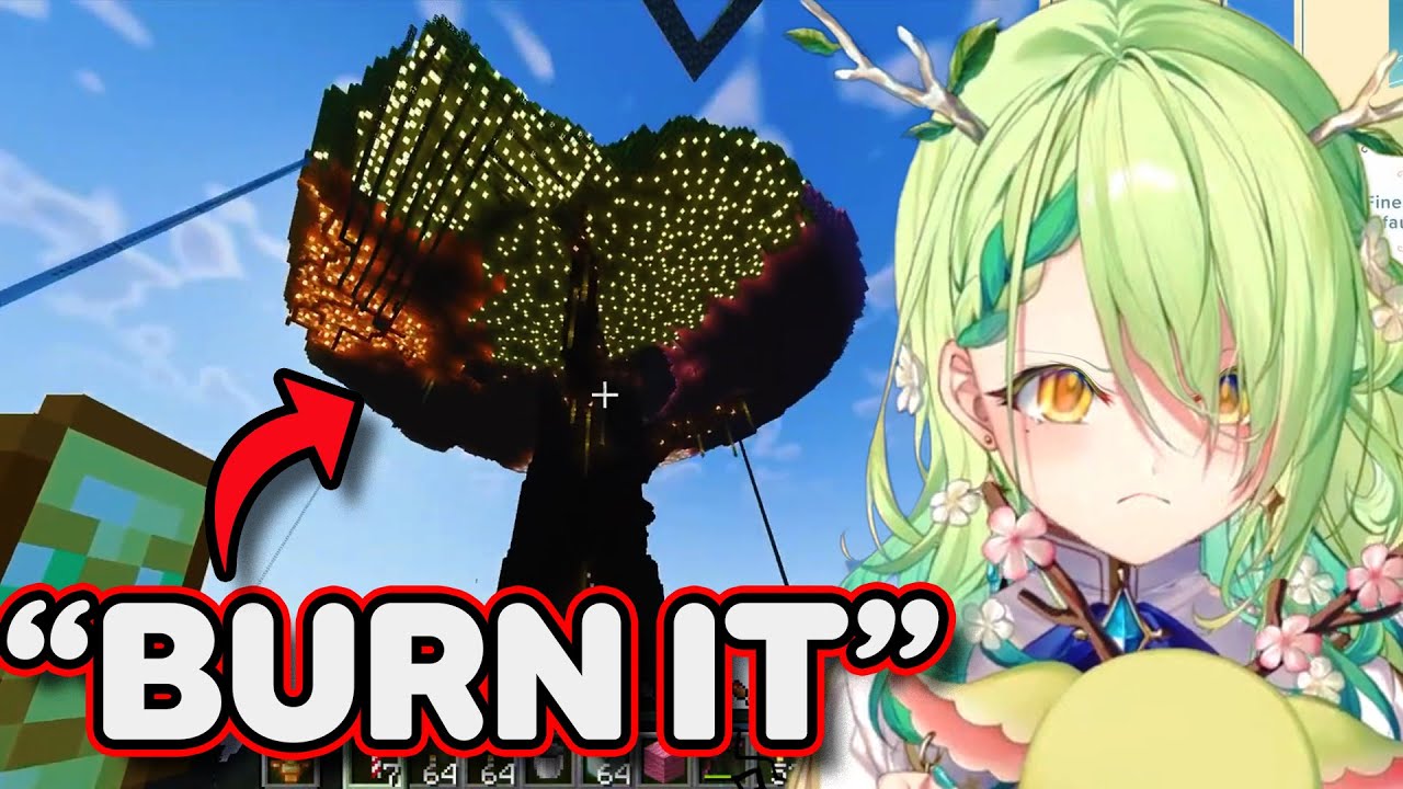 Fauna HATES MINECRAFT and her HUGE TREE | HOLOLIVE Clips - YouTube
