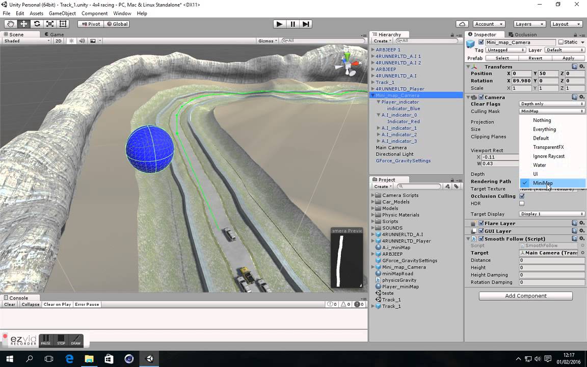 miniMap for racing tutorial - YouTube
