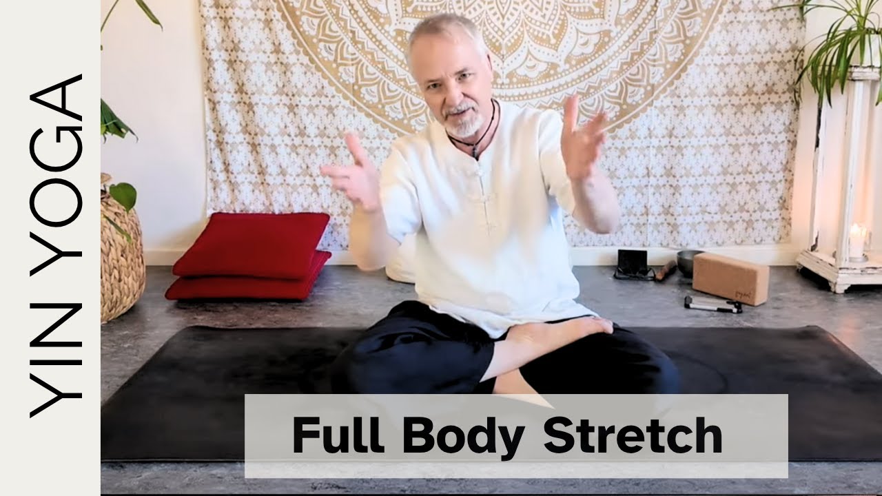 Yin Yoga | Full Body Stretch | 60 min | with Jonathan - YouTube