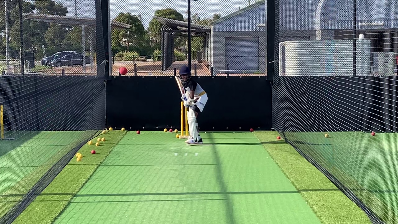 Batting technique - YouTube
