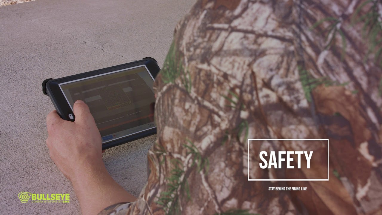 SME Bullseye Sniper Target Camera Video - YouTube