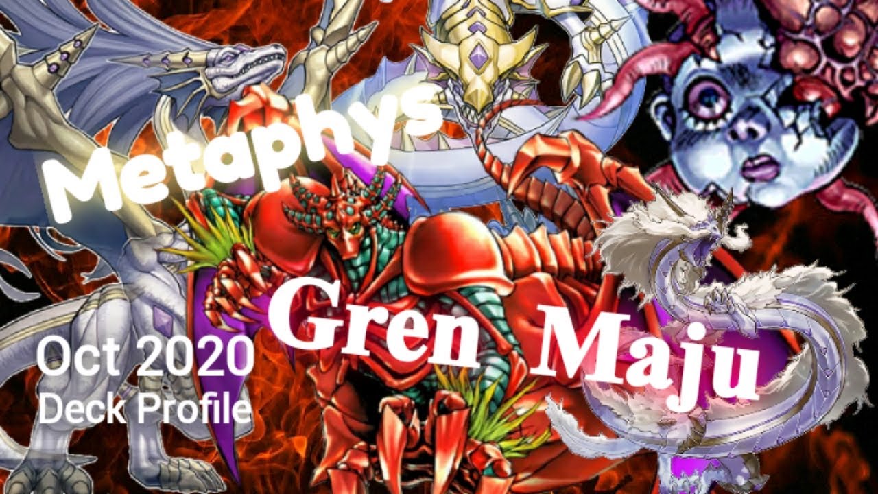 Metaphys/Necroface Gren Maju 2020 Deck Yu-Gi-Oh! - YouTube