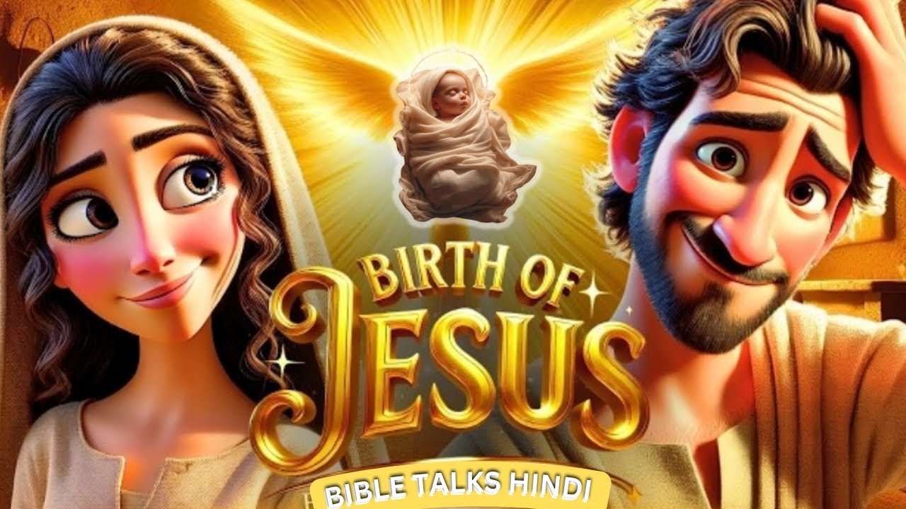 ( हिंदी में ) The Birth Of Jesus Christ | Animation Bible Story | Bible ...