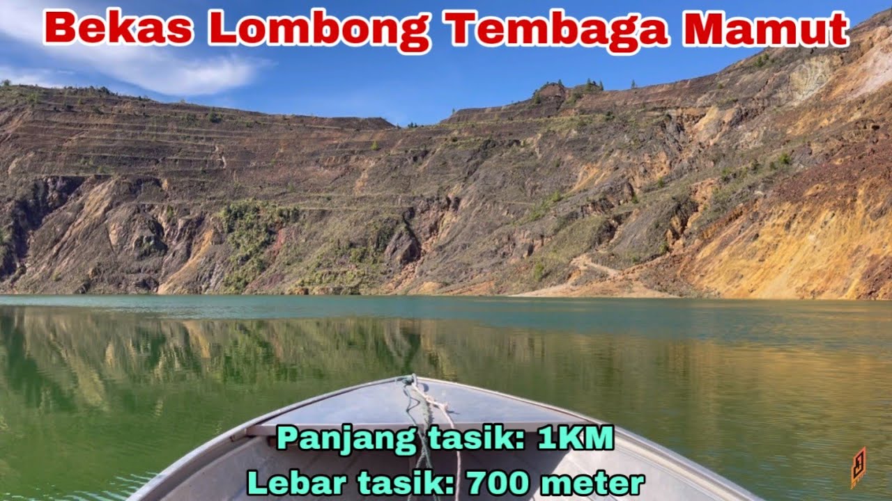 Part 1 | Menyeberang Tasik Bekas Lombong Tembaga Mamut, Ranau - YouTube