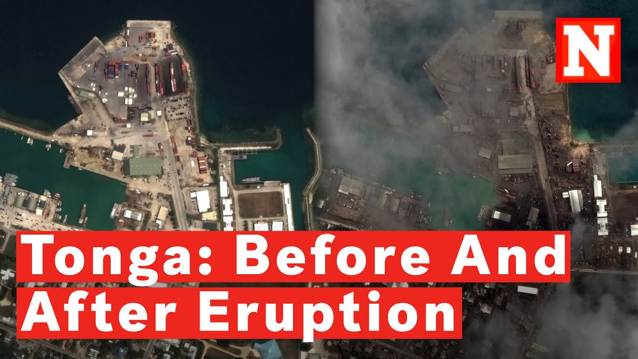 Tonga: Before and After Photos Reveal Devastation Of Island Nation ...