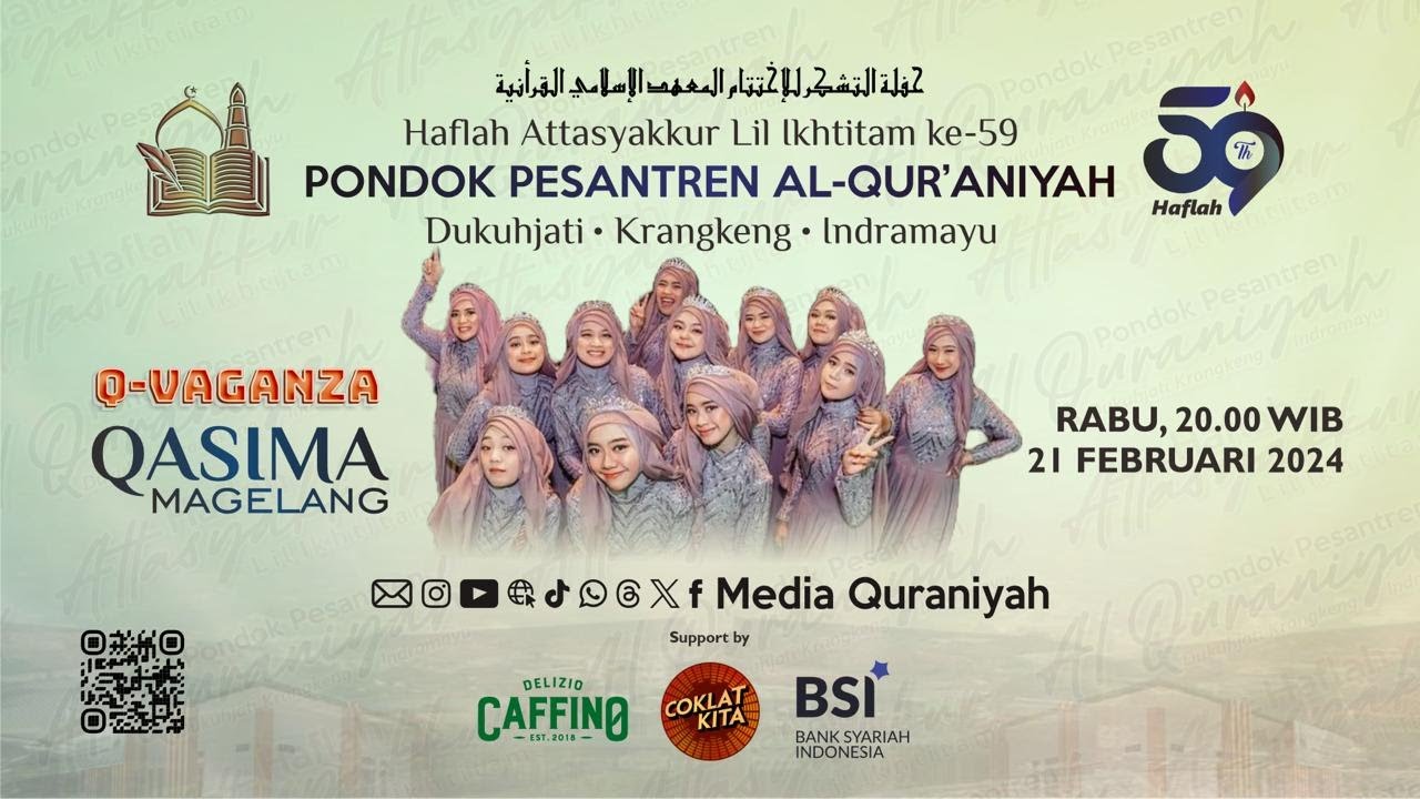 QASIMA LIVE INDRAMAYU JAWA BARAT || RABU 21 FEBRUARI 2024 (MALAM) - YouTube