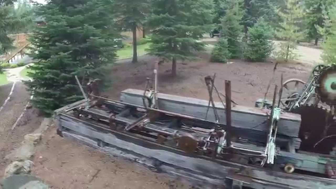 Flyover of the first HewSaw in North America and a 1930's Portable ...