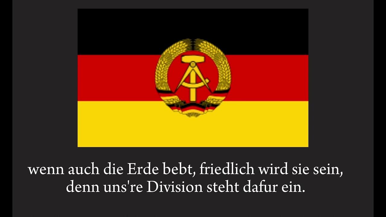 Unsere Panzerdivision - East German Song - YouTube