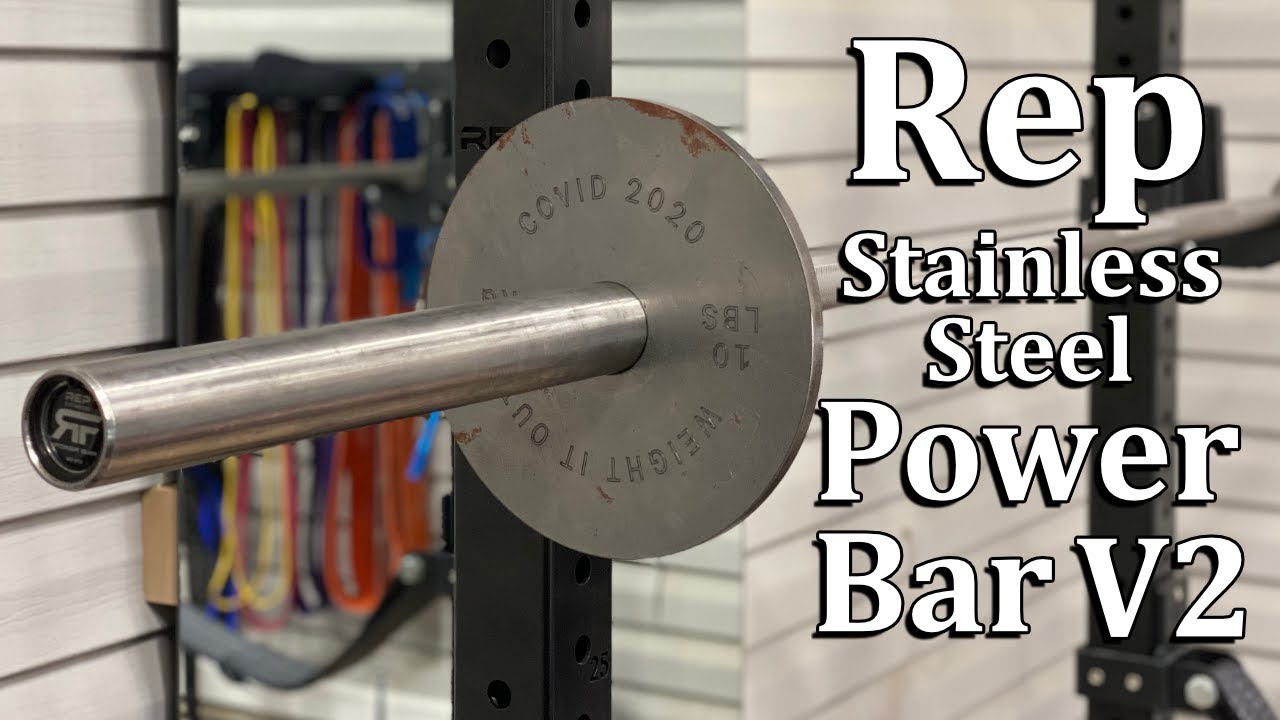 Rep Stainless Steel Power Bar v2 Review - YouTube