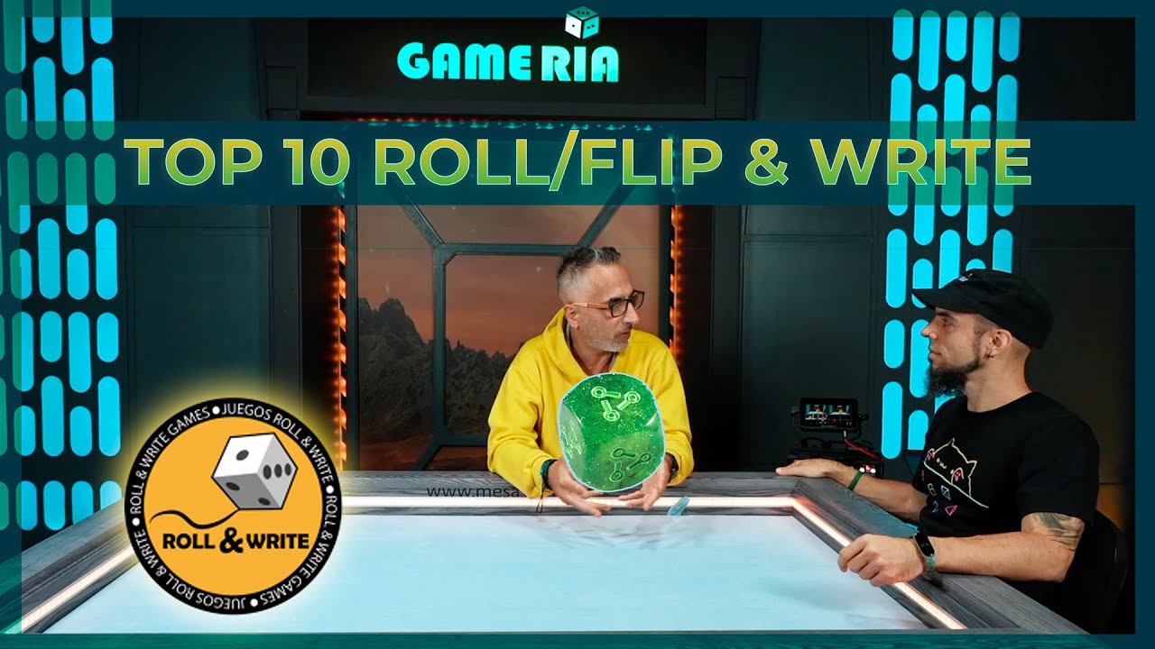 TOP 10 Roll / Flip and Write con Juegos Roll and Write - YouTube