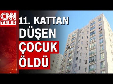 14 yaşındaki çocuk pencerenin önünde telefonla oynarken 11. kattan düştü!